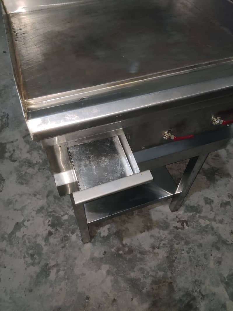 Commercial Stainless Steel Tawa / Hotel Griddle – Heavy Duty - Other ...