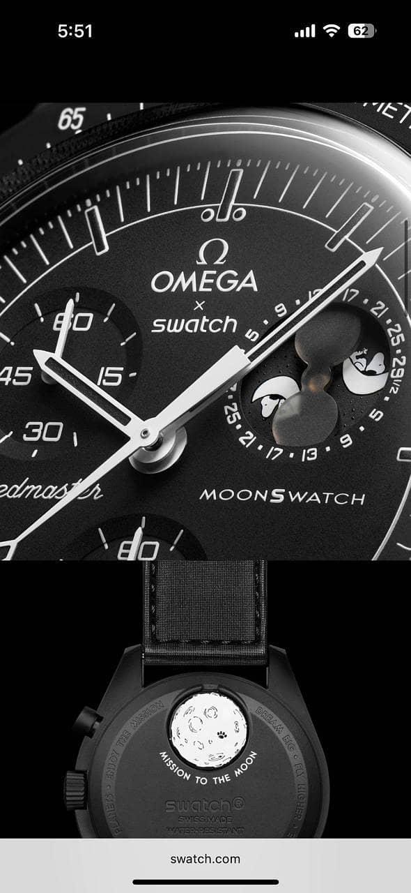 swatch +omega swiss made - Watches - 1109804808