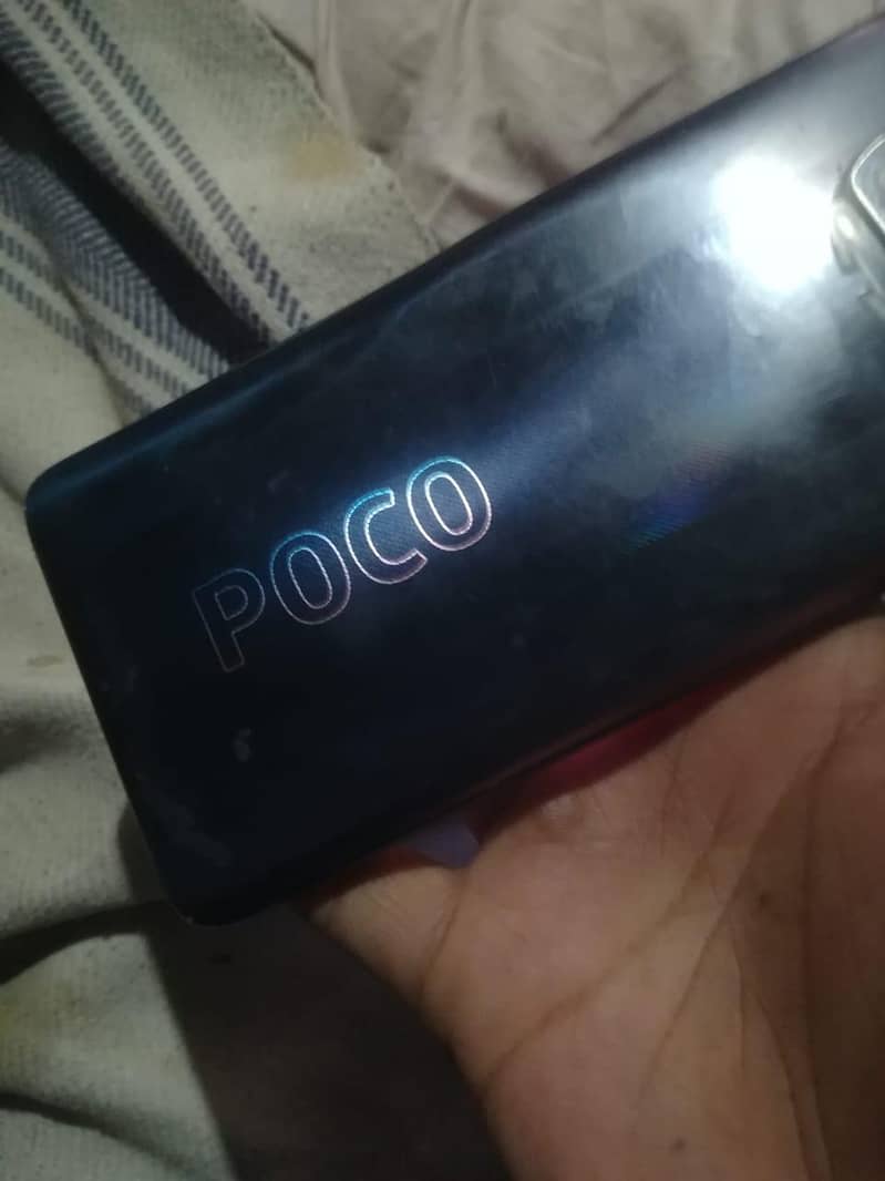 poco x 3 pro 8 Gb 128 ram orginal panel mobile with box no charger av ...