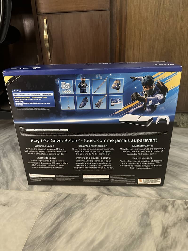 PlayStation 5 Slim Digital Edition – 825GB Fortnite Flowering Chaos Bu ...