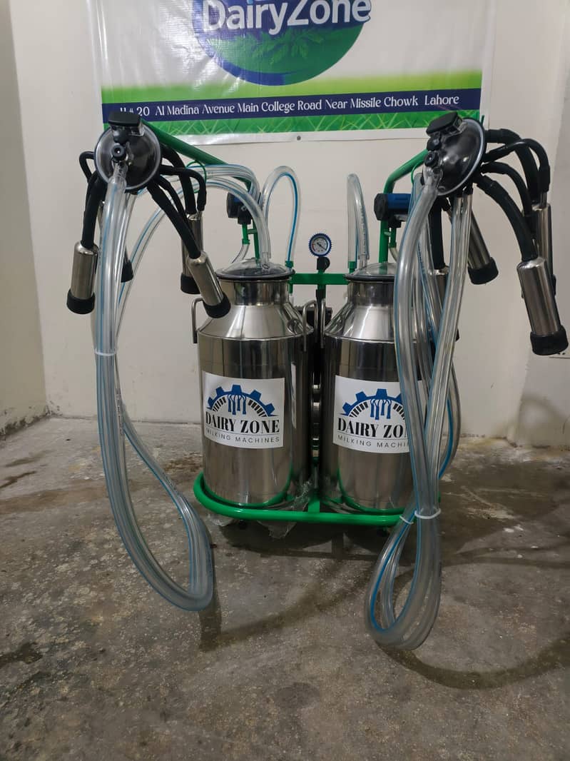 Milking Machine|Buffalo milking machine|Single double cluster for sale ...