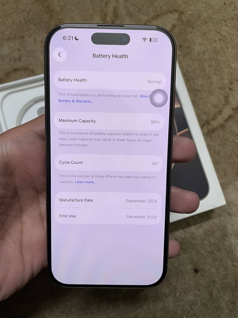 iPhone 16 pro 128gb jv desert titanium - Mobile Phones - 1109830630