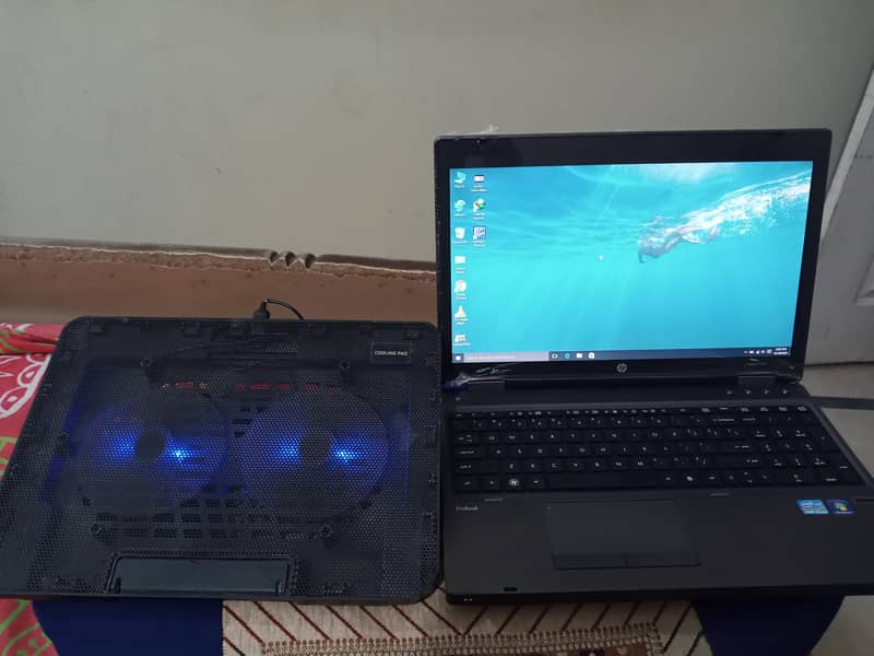 hp laptop core i5 2nd generation 4gb ram 250 gb hard drive with fanpad ...