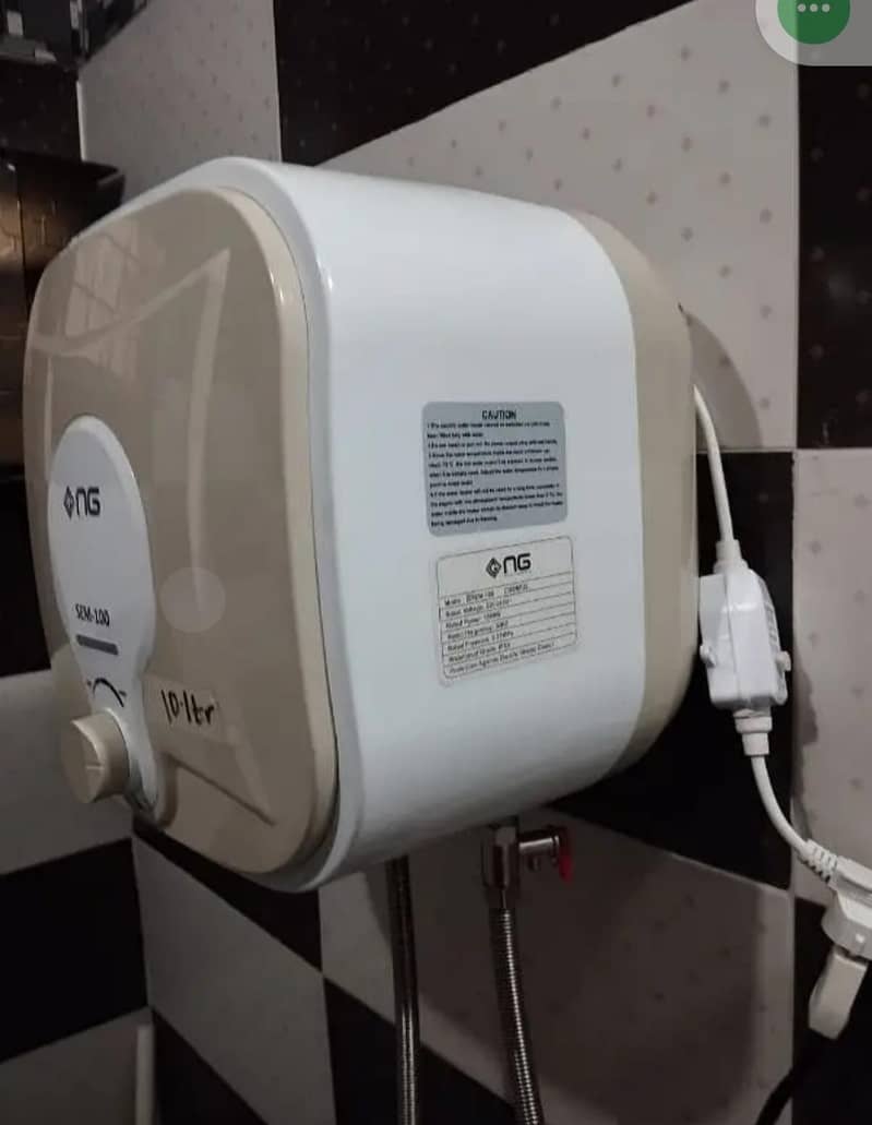 Nasgas Electric Semi Instant Geyser 10 Liter Capacity - Geysers ...