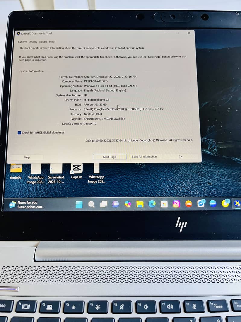 HP EliteBook 840 G6 (New Logo) Core i5 8th Gen - Laptops - 1109748704