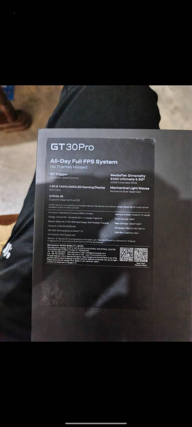 Infinix GT 30 Pro - Mobile Phones - 1109873761