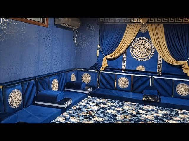 Arabic Majlis Sofa | Arbi Majlis | Saudi Majlis | Hujra Bethak | Sofa ...