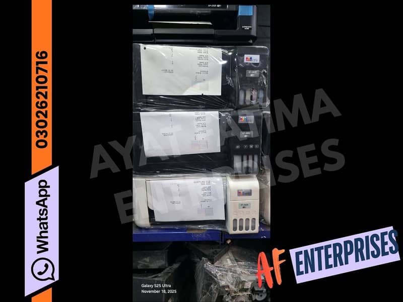 Chipless Epson WF & XP Printers | All Latest Models Available ...