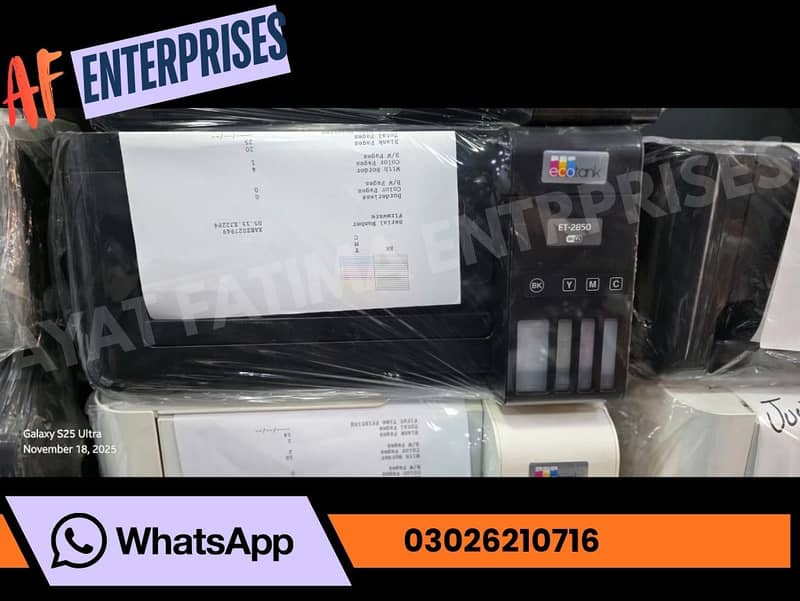 Chipless Epson WF & XP Printers | All Latest Models Available ...