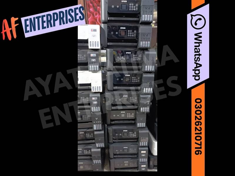 Chipless Epson WF & XP Printers | All Latest Models Available ...