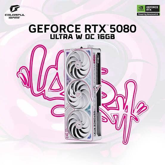 Colorful Rtx ,5050 8gb 5060Ti,8gb Rtx . 5080 16g, new Box Pack ...