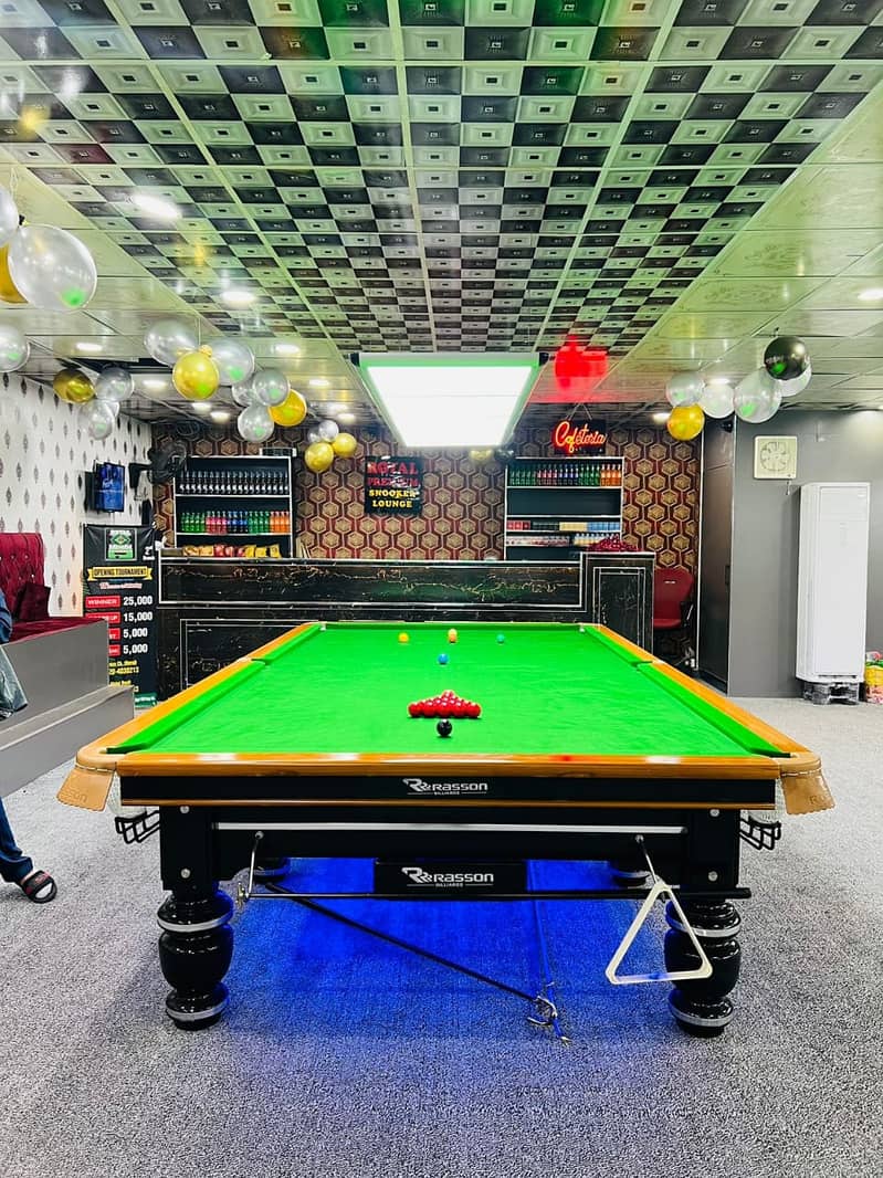 Snooker Tables 10x5 & 12x6 Available | Malik Snooker Factory - Sports ...