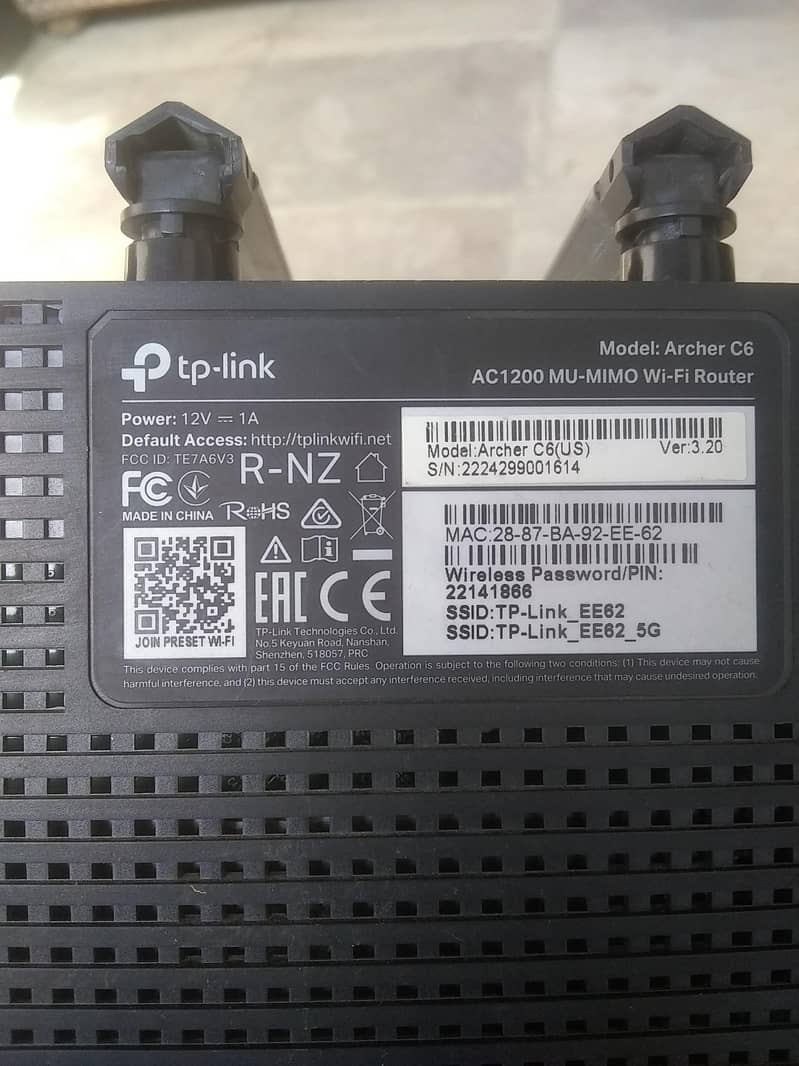 TP-Link 5g router -ac 1200 Mbps speed dual band - Networking - 1109955807