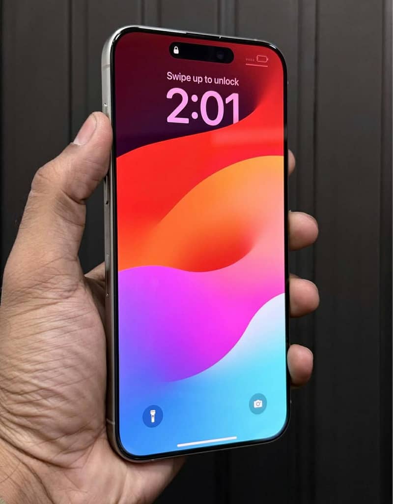 iPhone 15 Pro Max Natural 256GB PTA Approved 96 BH 11 12 13 14 15 16 ...