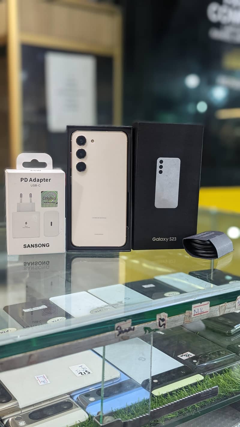 Samsung s23 with box (s21 official,s22,s24 ultra,s25 ultra) - Mobile ...