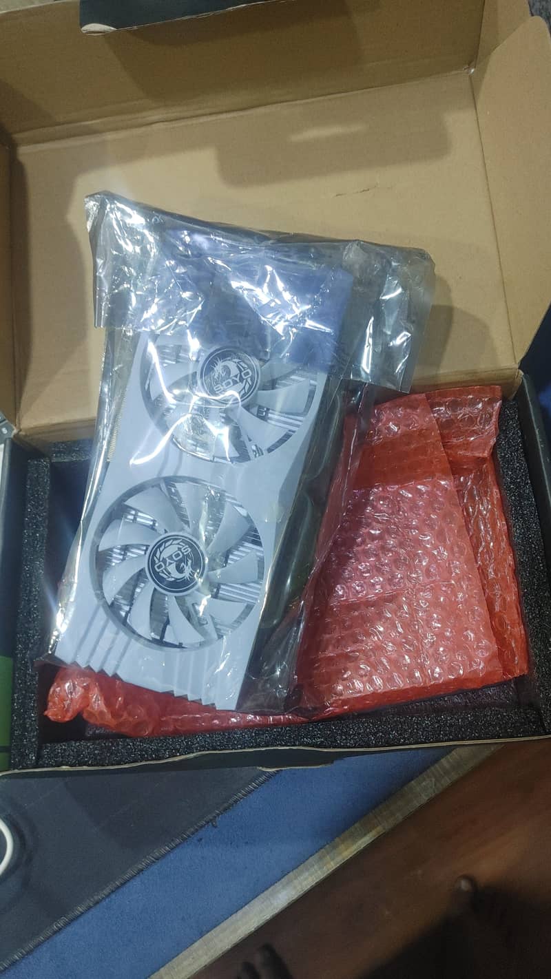 AMD RX 580 8GB GDDR5 256-bit GPU White RGB Desktop Computer Graphics C ...