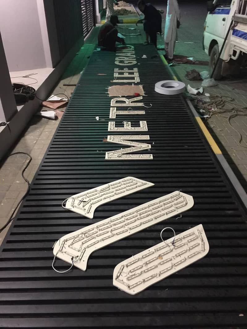 Panaflex Board , 3d Sign Board , Acrylic Sign Board , Neon Sign Board ...