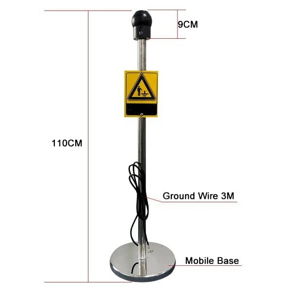 Anti-Static Discharge Pole Pakistan | Industrial Human Body ESD ...