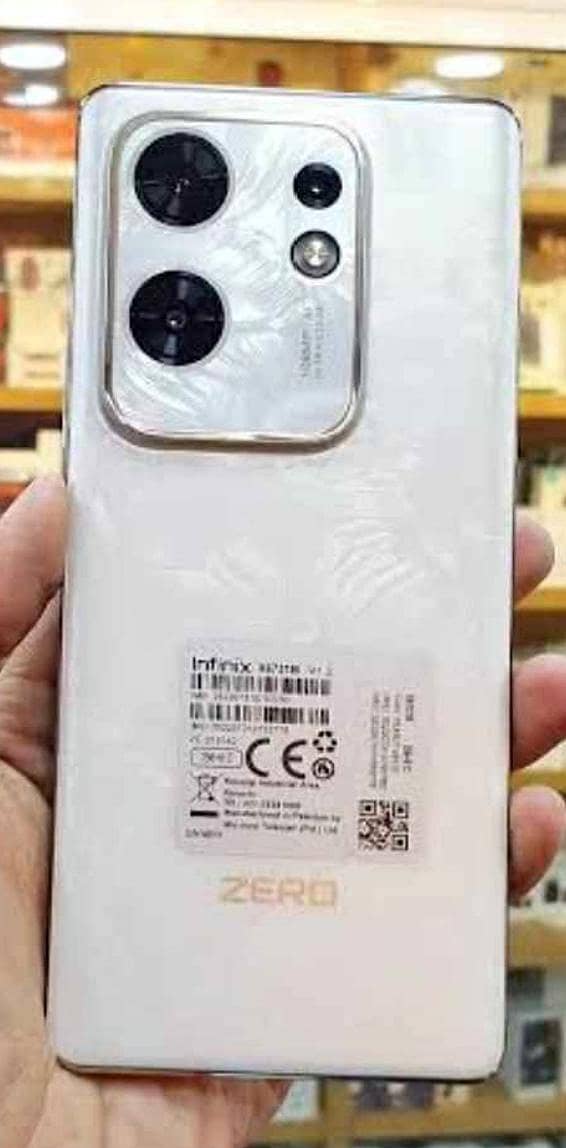 infnix zero 30 8 256 complete box smooth phone - Mobile Phones - 1109988476