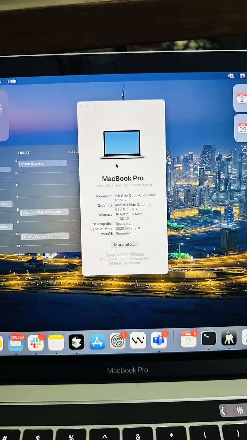 Macbook pro 2019 13 inch core i7 1 TB 16 GB - Laptops - 1109990930