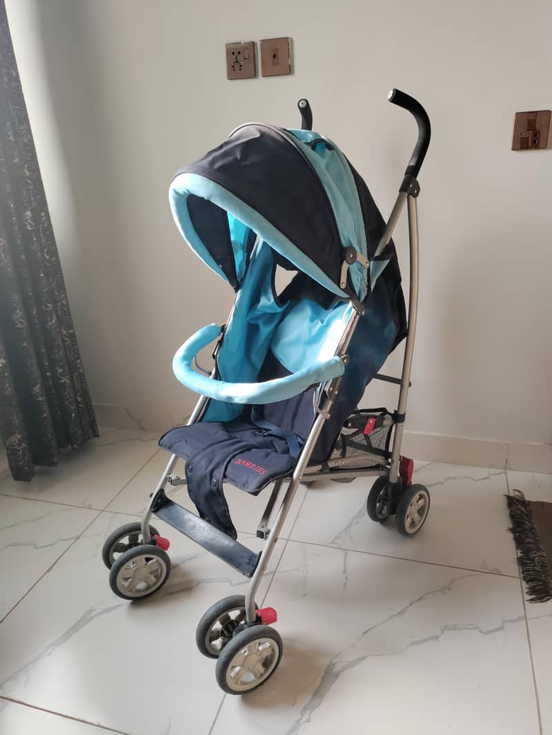 Imported Baby Pram/Stroller - 8 wheelers | Foldable | Like New - Prams ...