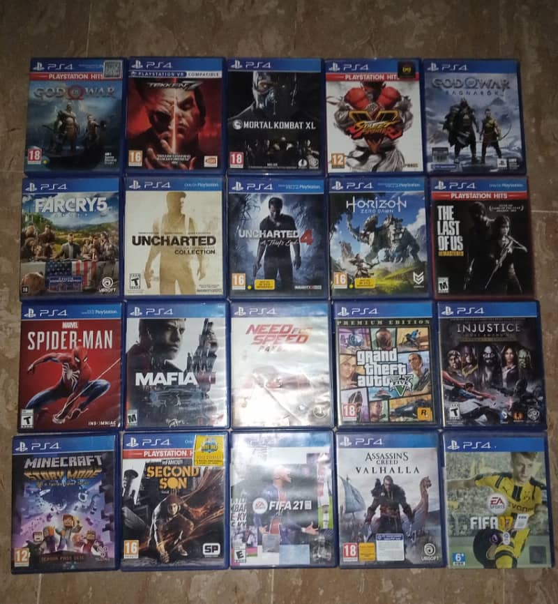 Ps4 CDs|Ps4 and Ps5 Compatible Games| - Video Games - 1110035641