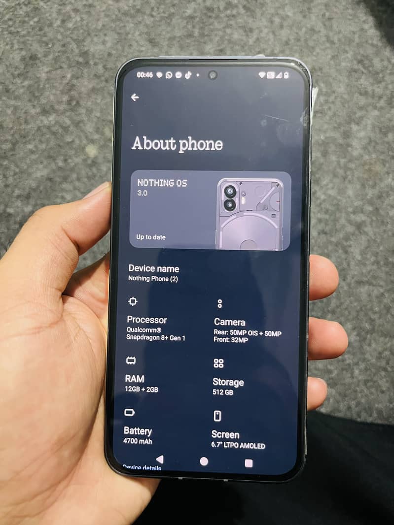 Nothing Phone 2 | Ram 12GB Storage 512GB Condition 10/10 - Mobile ...