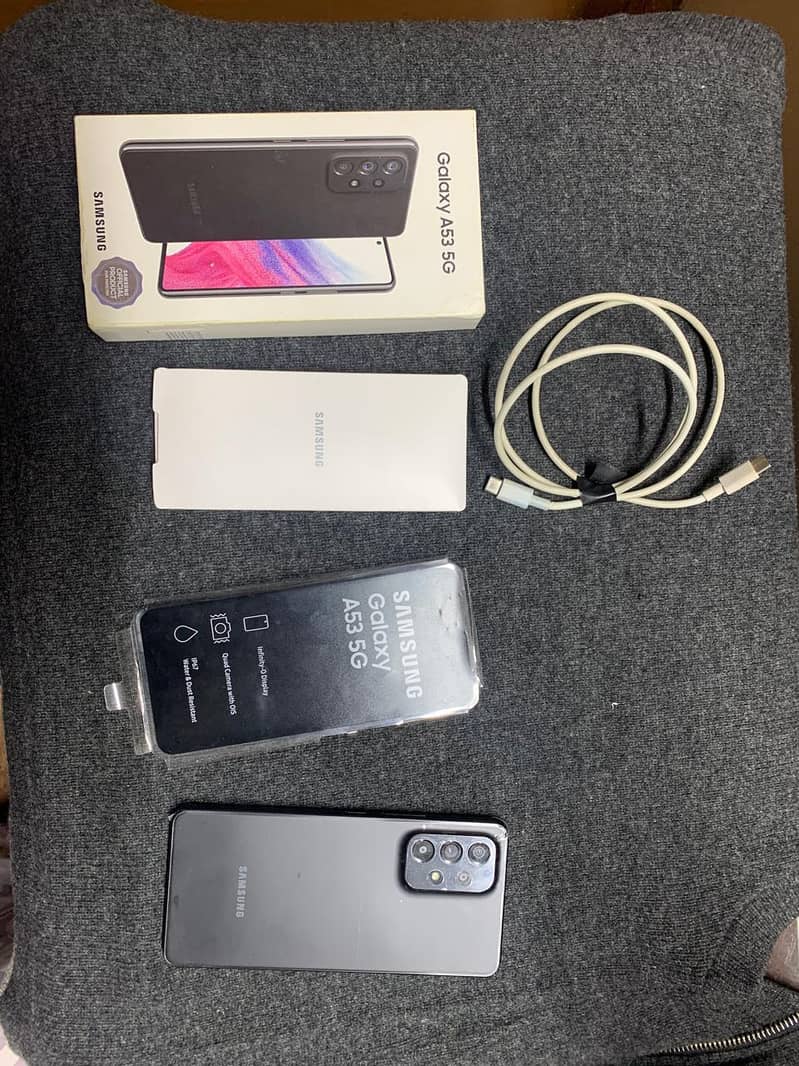 Samsung a53 5g official pta 10by10 with box - Mobile Phones - 1110052266