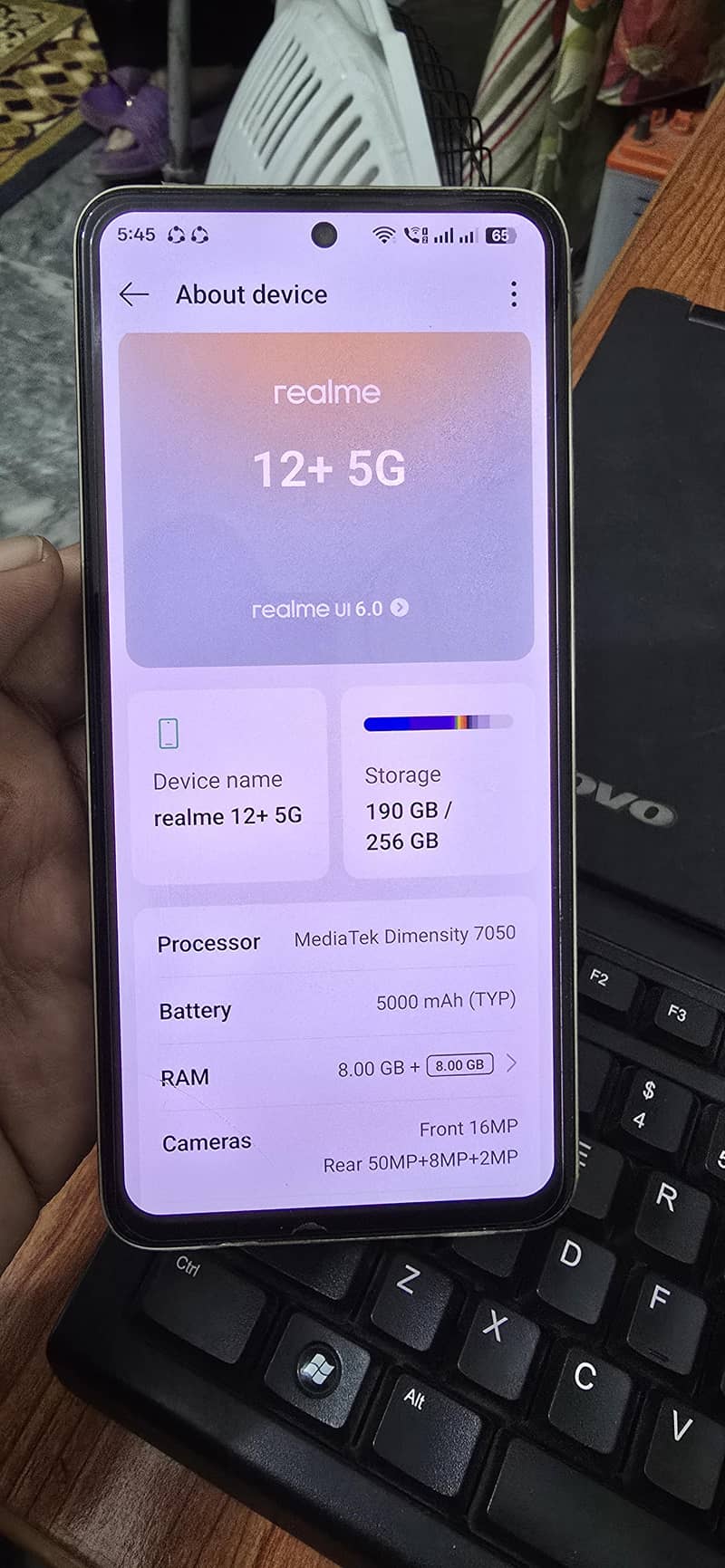 realms 12 plus 12/256 pta uprad complete box 10/10 hi - Mobile Phones ...