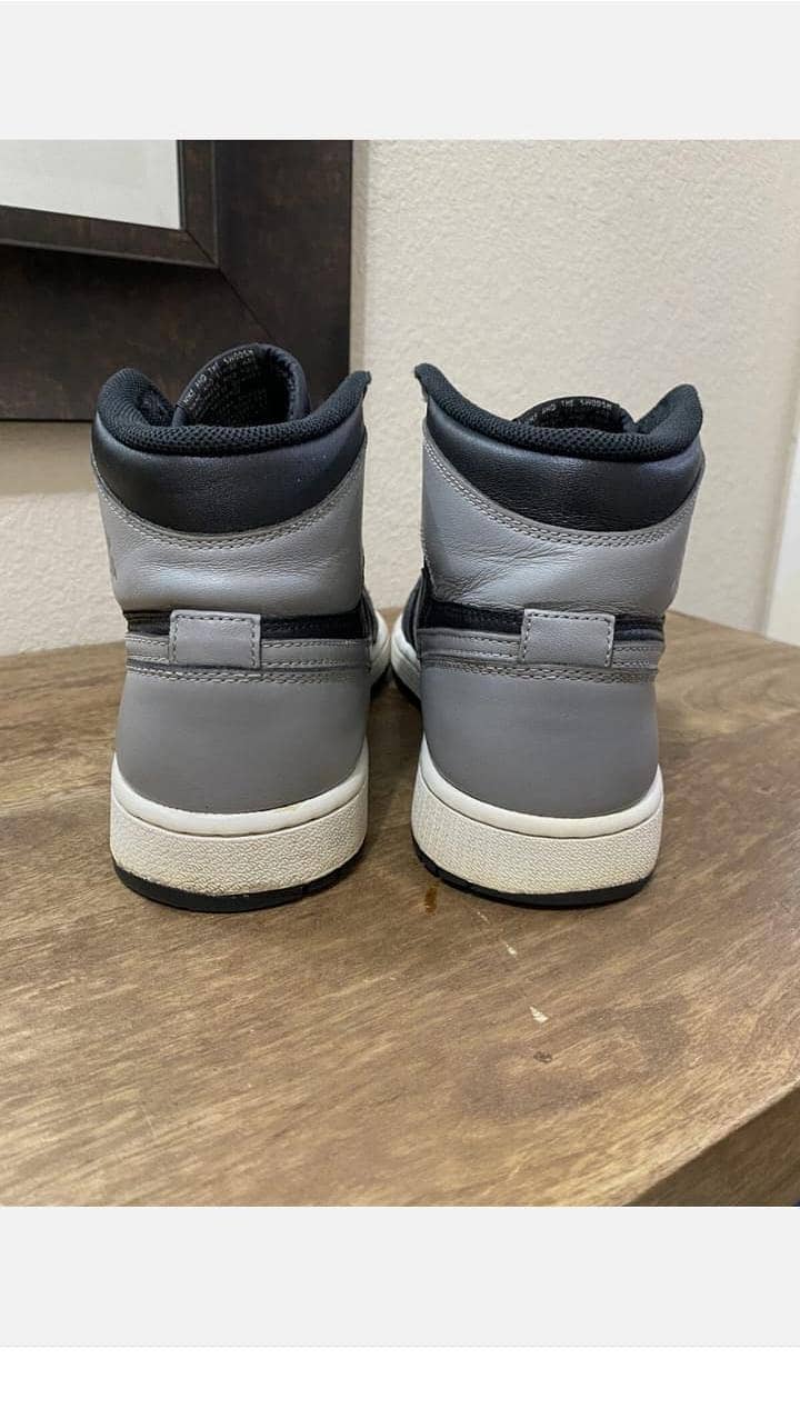 Nike Air Jordan 1 in a black white and gray colorway - Footwear ...