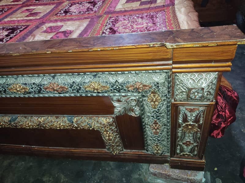 Bed dressing side table showcase - Beds - 1110064396