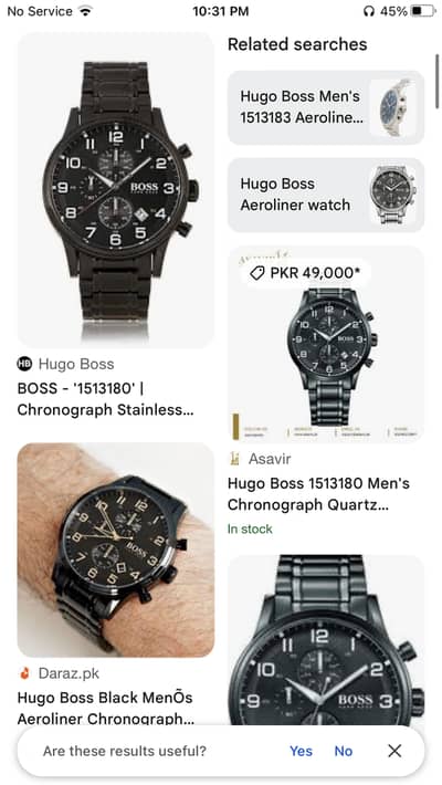 BOSS HUGO BOSS ORIGINAL WATCH BLACK COLOUR - Watches - 1110082920