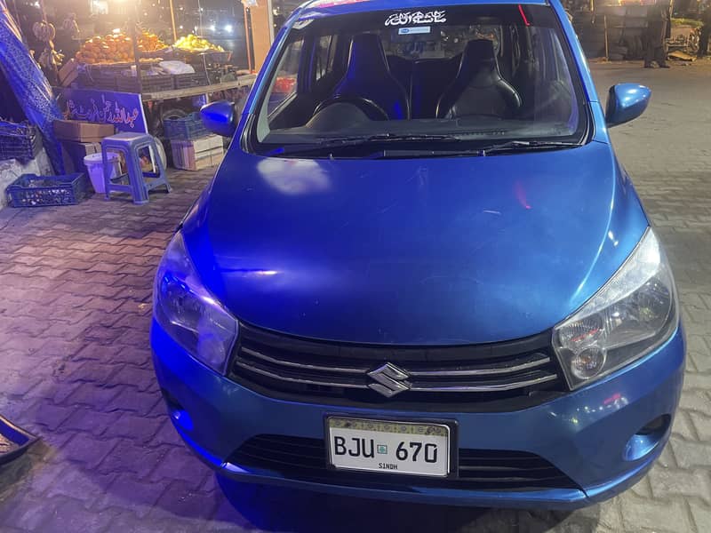 Cultus 2017/18 blue color for sale Sindhi number - Cars - 1110089740