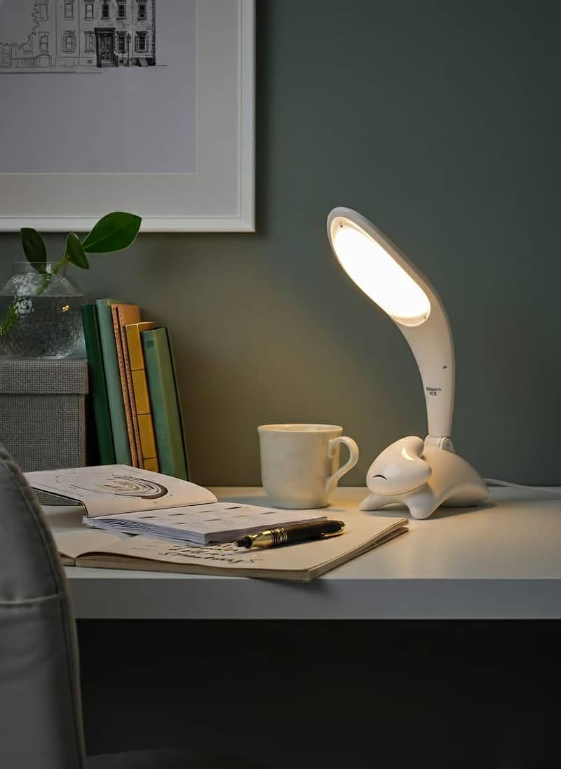 Silver Fox Dolphin Shaped LED Multipurpose Lamp - Table Lamps - 1110091821