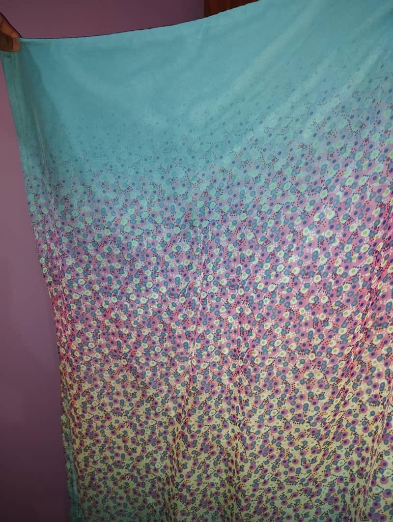 fancy Blue butterfly top - Western - 1110094781