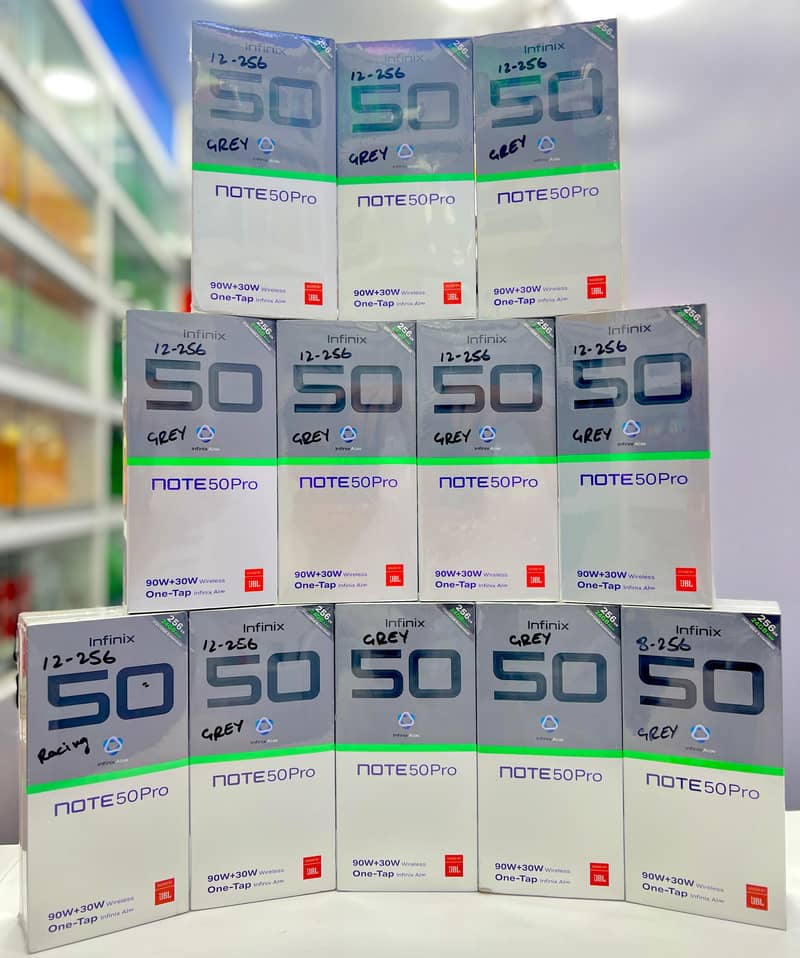 Infinix Note 50 Box Pack/ Hot 60 Pro Plus+ / 60i 50 Zero 40 Smart 10 ...