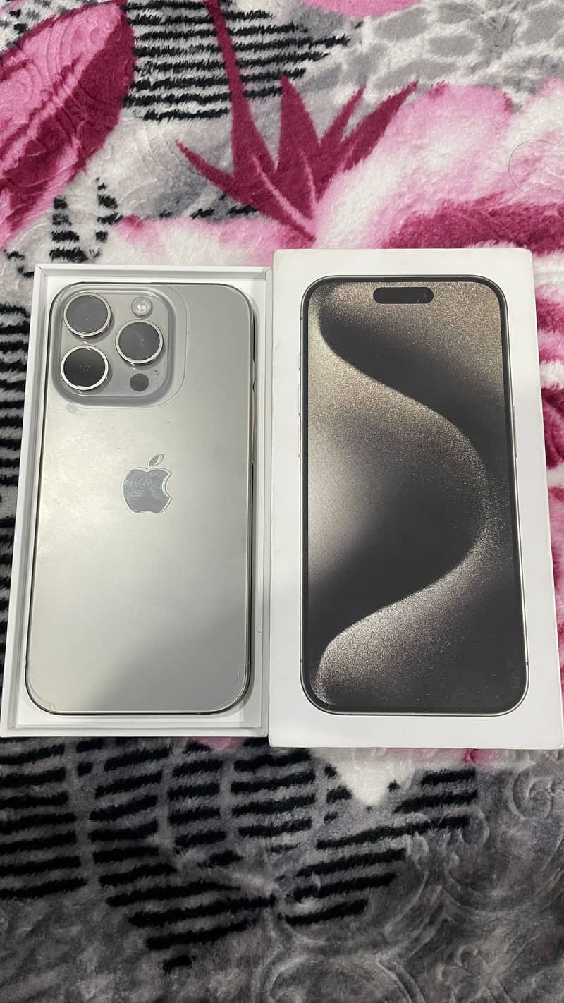 iPhone 15 Pro 256GB Natural Titanium - Mobile Phones - 1110096809
