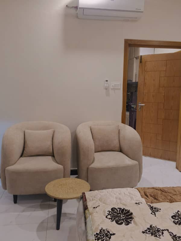 Daily basis 1bed ROM full furnished apartments safe and scour 100%coupe ...