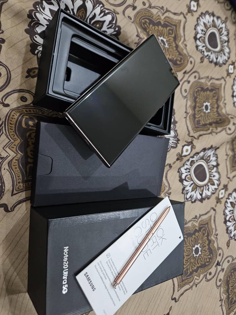 Samsung Note 20 Ultra 5G Dual Sim Approved 100% Clear Display Original ...