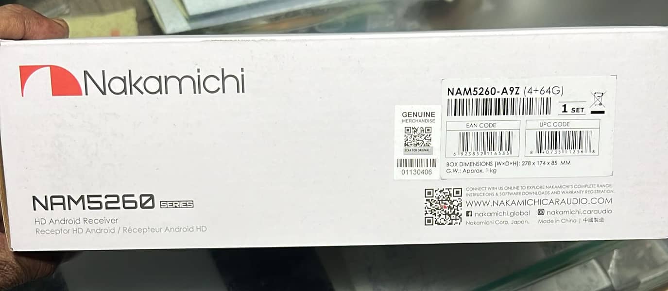 Nakamichi brand LCD/ Car android player original Nakamichi brand LCD ...