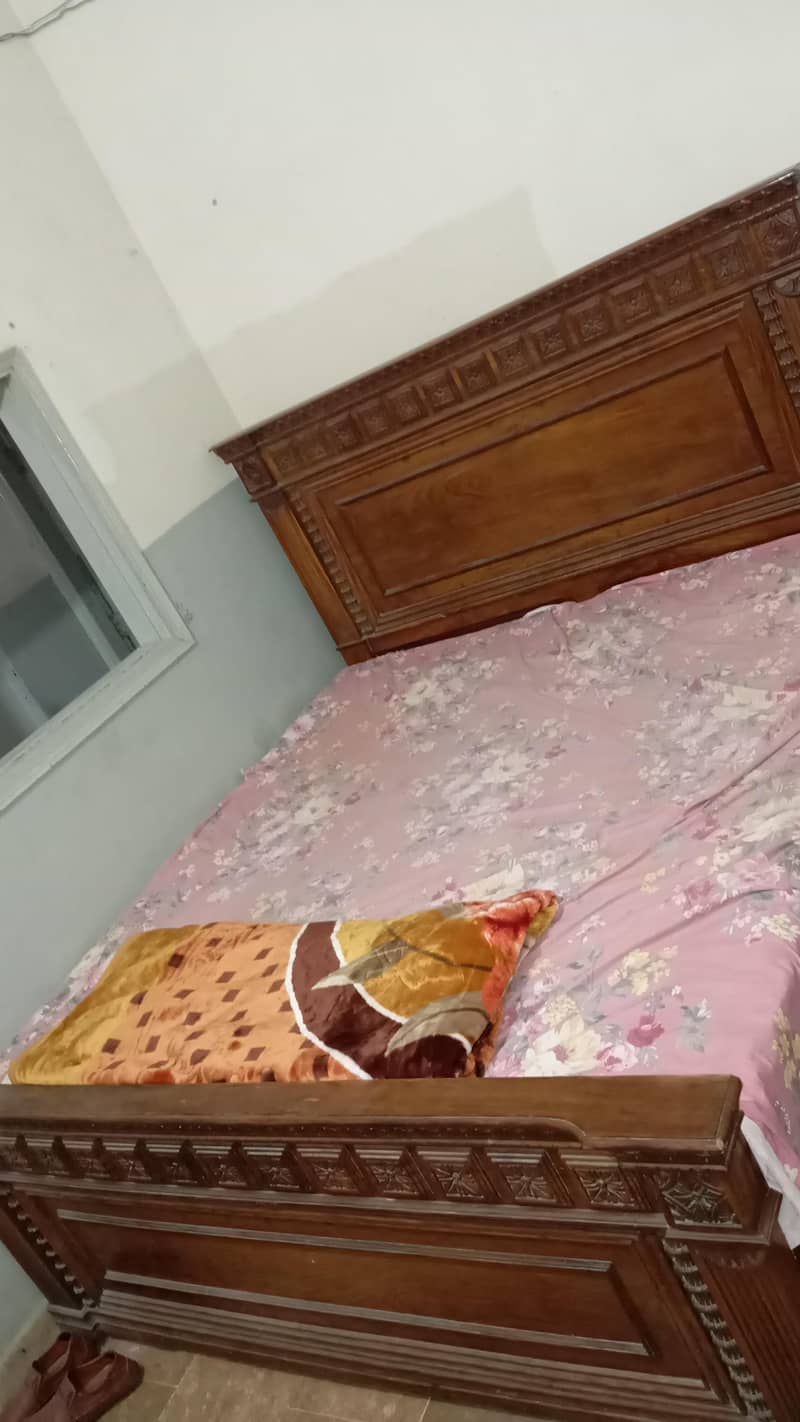 dabal bed one side tabale - Beds - 1110105276