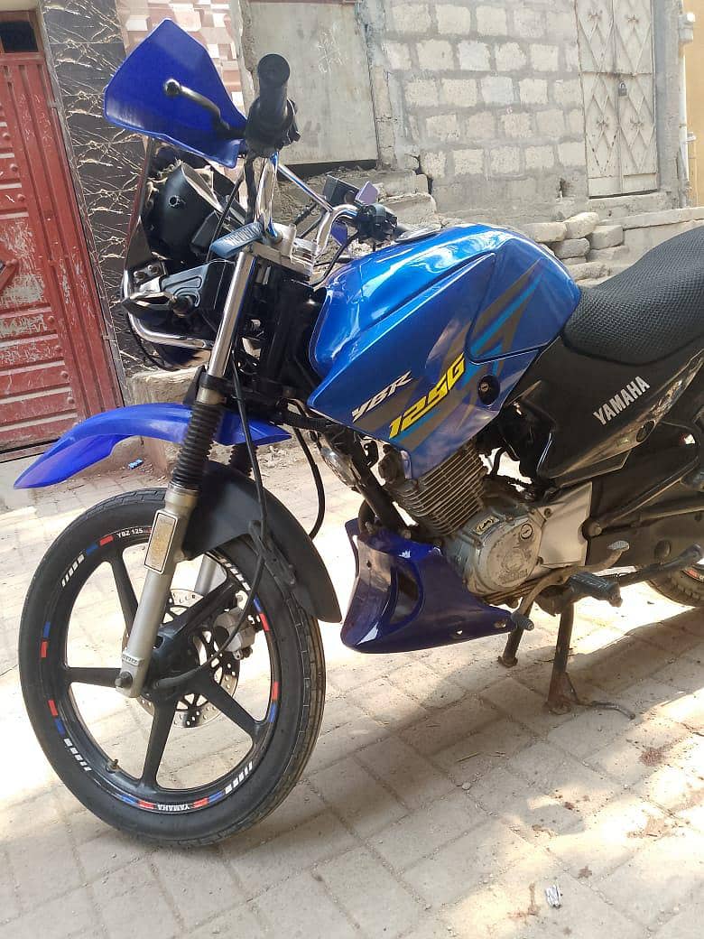 YAMAHA YBR 125G BLUE COLOR GENUINE CONDITION - Standard - 1110126045