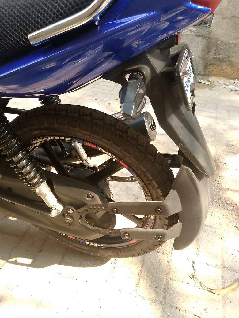 YAMAHA YBR 125G BLUE COLOR GENUINE CONDITION - Standard - 1110126045