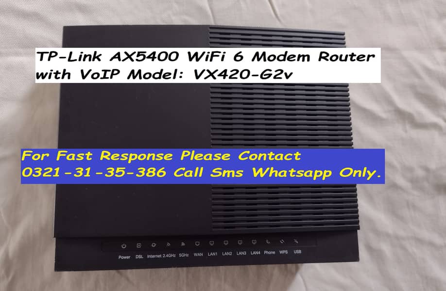 tplink ax5400 wifi 6 modem router - Networking - 1110133447