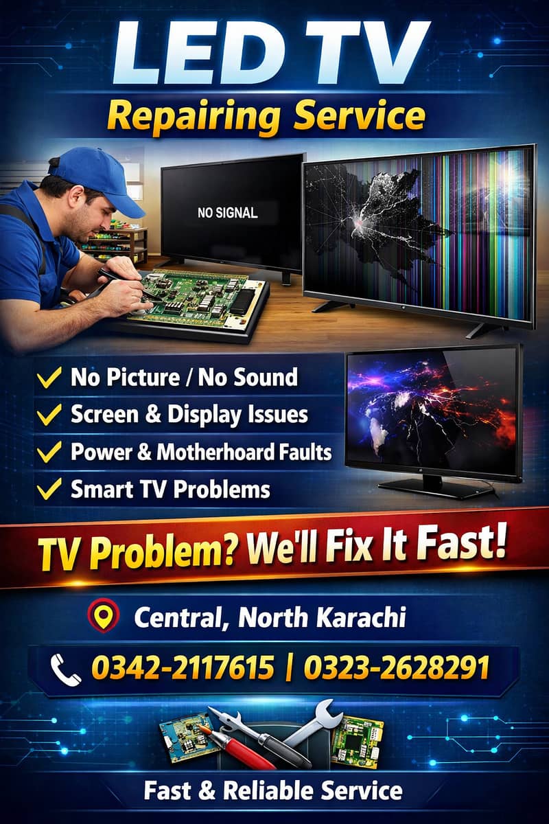 Expert LED / LCD / Smart TV Repairing - Televisions - 1110136623