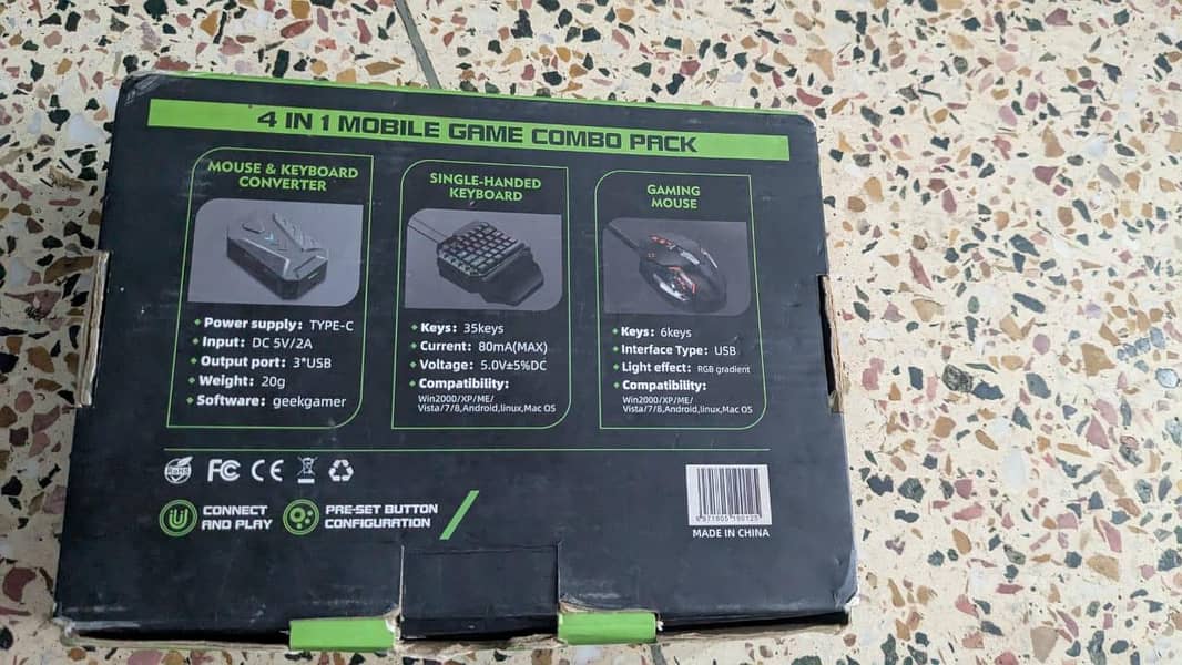 4 in 1 combo pack for gaming - Controllers - 1110138417