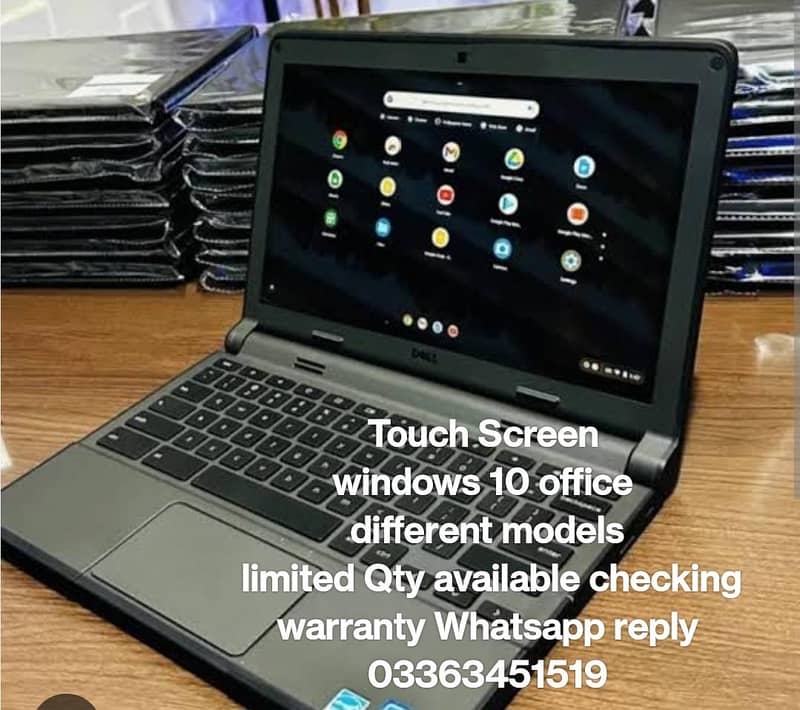 Chromebook TOUCH SCREEN+Bag+Windows+office Different models available ...