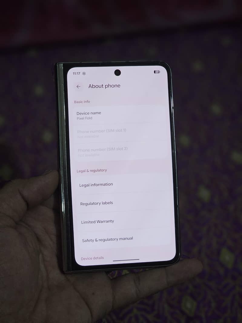 Google pixel fold PTA Approved - Mobile Phones - 1110101213