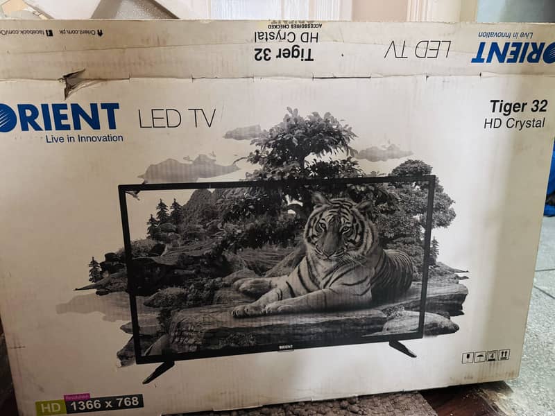 Orient Tiger 32 HD Black LED TV - Televisions - 1110169679