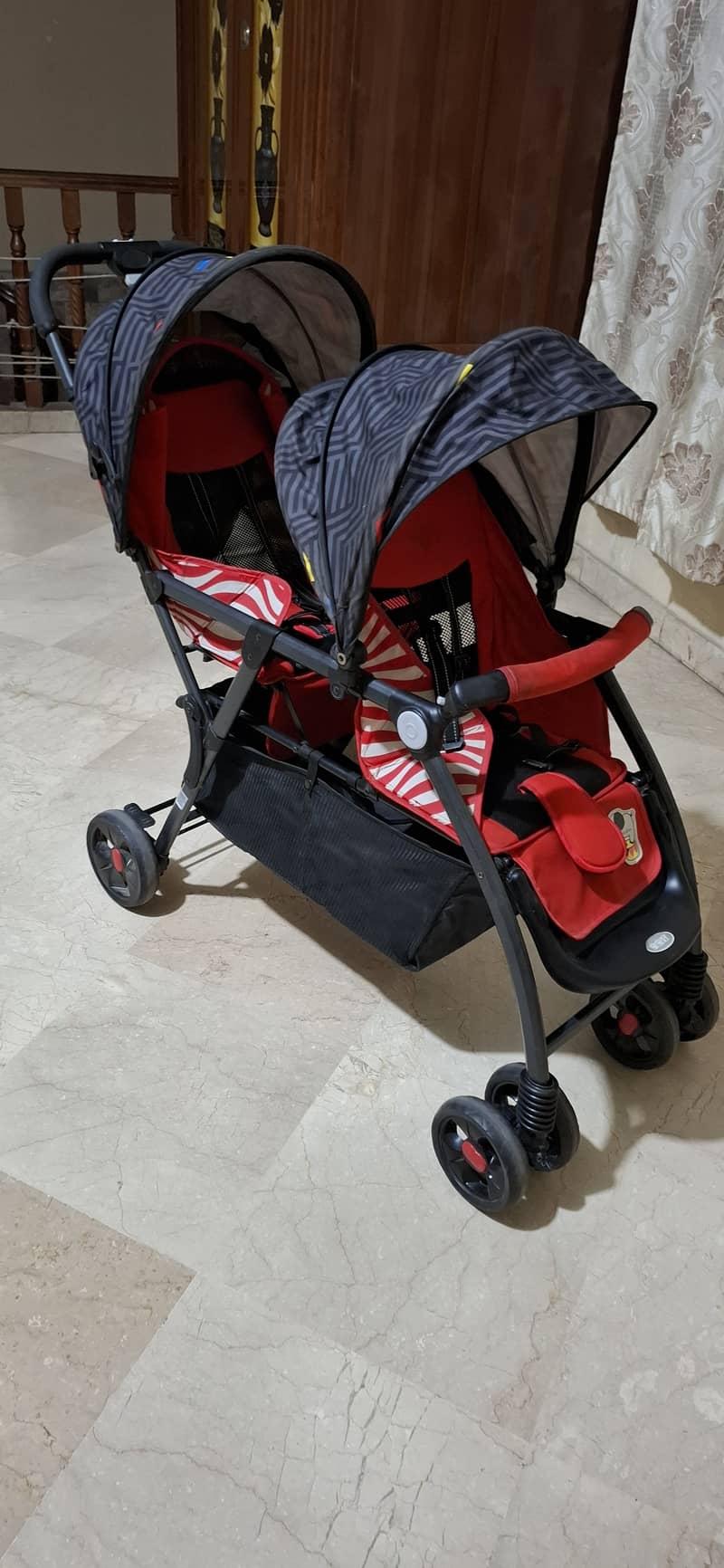 Twin Baby Pram & Stroller. - Prams & Walkers - 1110170680
